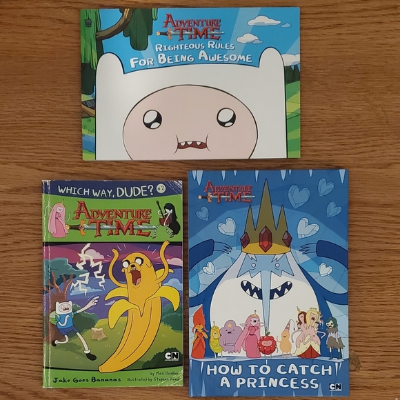 Adventure Time | Other | Adventure Time 3 New Books | Poshmark